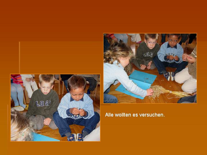 Forderungen eines Kindes an seine Eltern oder Kindergartenpädagoginnen